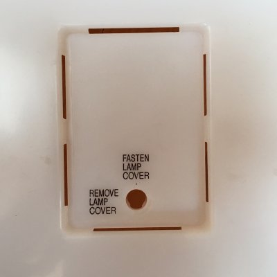 Garage door part - Cases & Covers Merlin 230T light cover yellowed